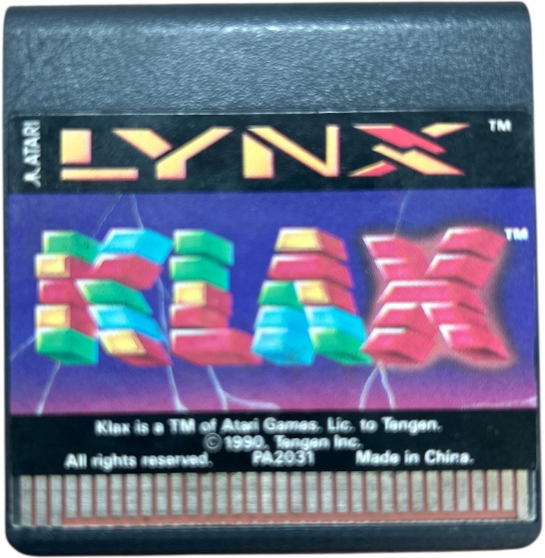 Klax Atari Lynx | 034000404185 | Cash Converters