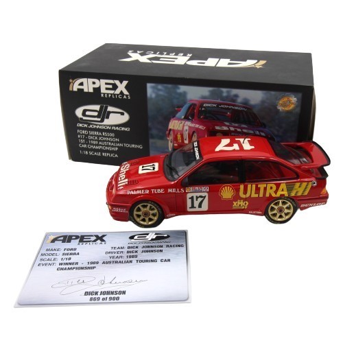 Apex Replicas Ford Sierra Rs500 #17 Dick Johnson 1989 | 056700012720 ...