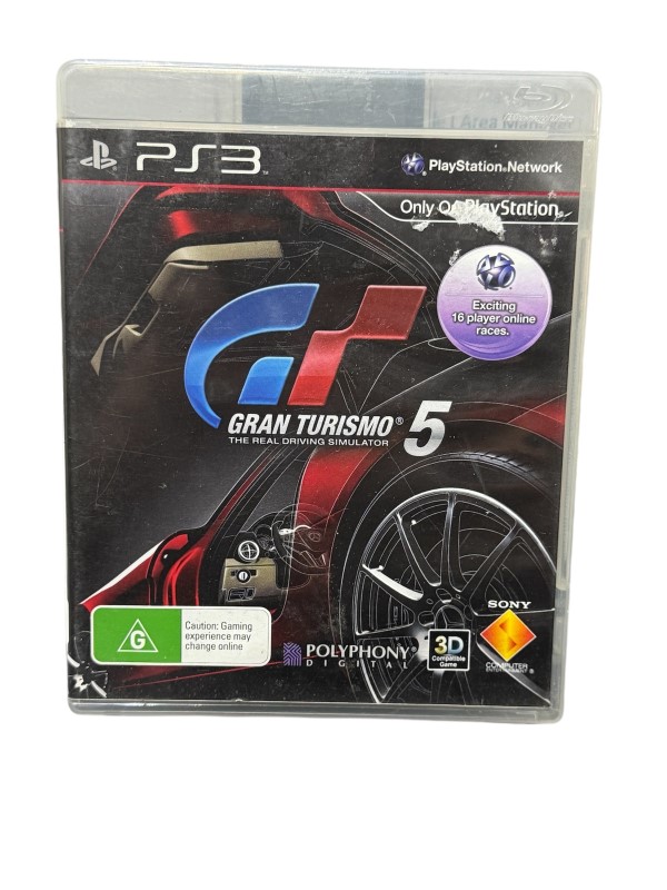Gran Turismo 5 Playstation 3 (PS3) | 057600017976 | Cash Converters