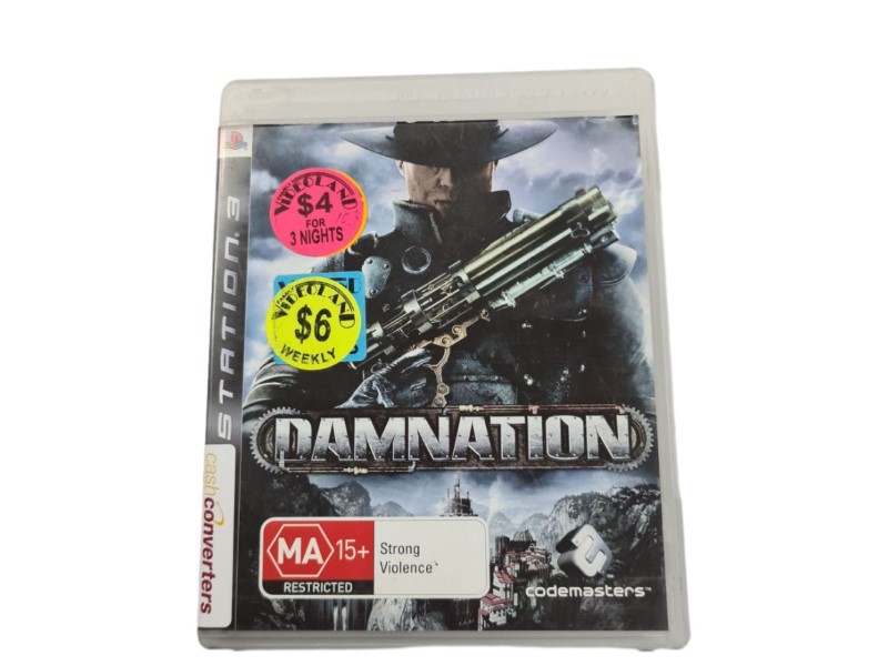 Damnation Playstation 3 (PS3) | 002300767378 | Cash Converters