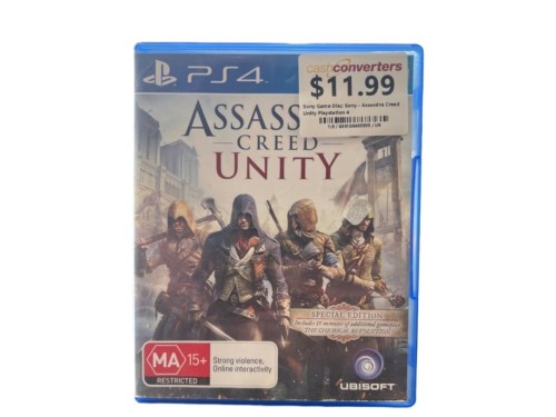 Assassins Creed Unity Playstation 4 (PS4) | 039100400303 | Cash Converters