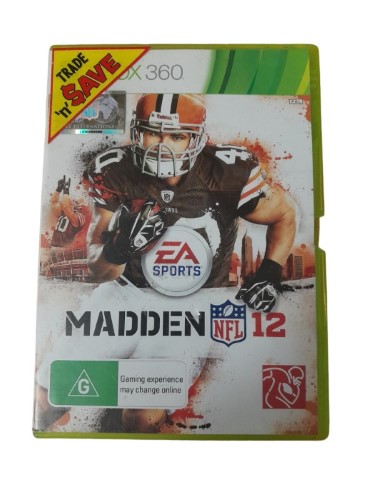 Madden NFL 12 Xbox 360 | 038100125741 | Cash Converters