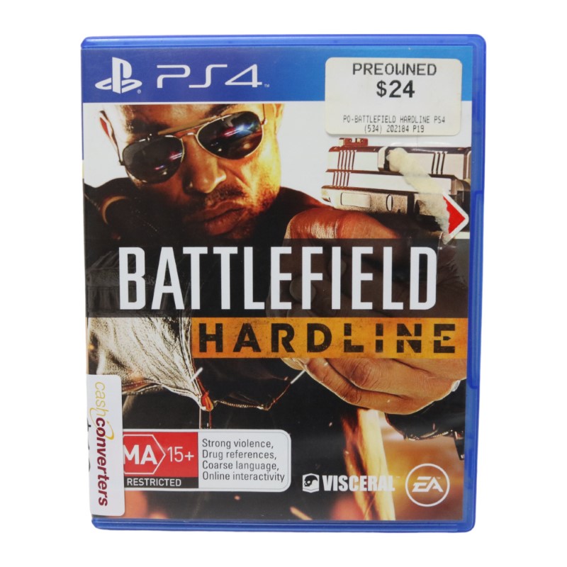 Battlefield Hardline Playstation 4 (PS4) | 042000237791 | Cash Converters