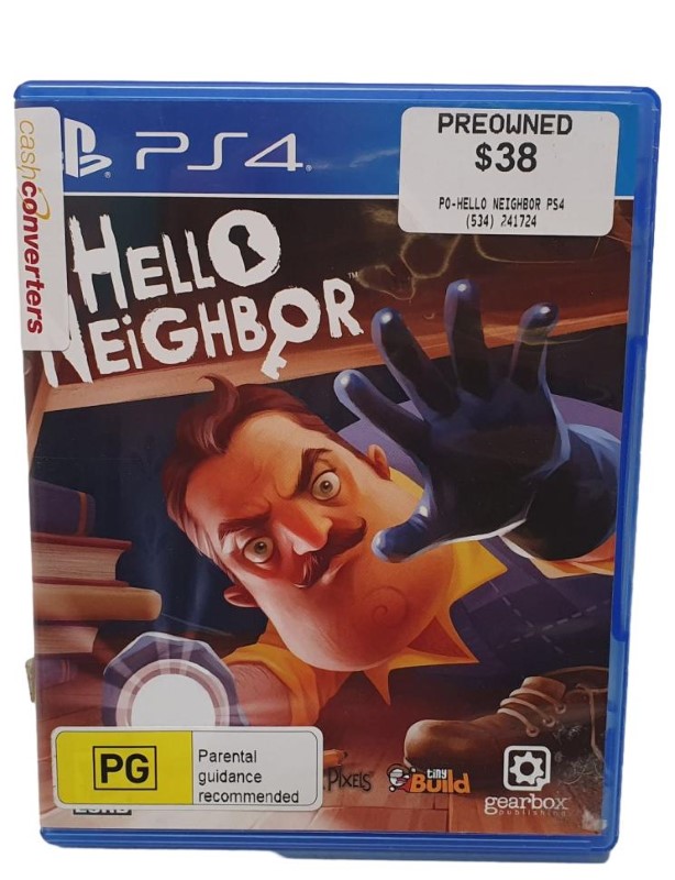 Hello Neighbor Playstation 4 (PS4) | 023100483652 | Cash Converters