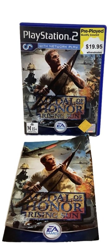 Medal Of Honor: Rising Sun Playstation 2 (PS2) | 001400501320 | Cash ...