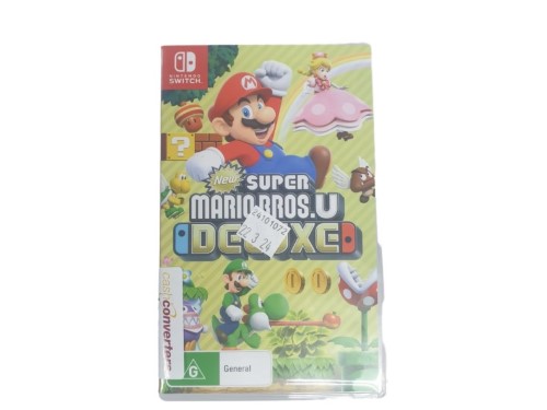 New Super Mario Bros U Deluxe Nintendo Switch | 002300758626 | Cash ...