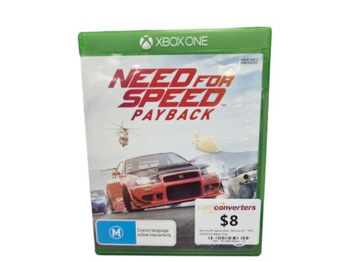 Nfs Payback Xbox One | 051500149463 | Cash Converters