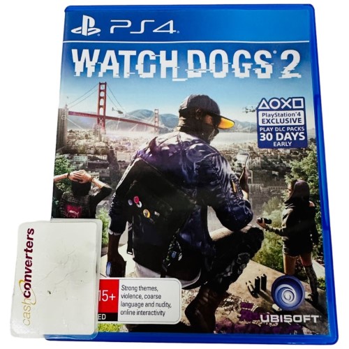 Watch_Dogs 2 Playstation 4 (PS4) | 044000187655 | Cash Converters
