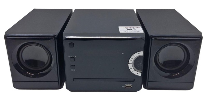 Anko Micro Hifi System 43118007 Black | 055500079512 | Cash Converters