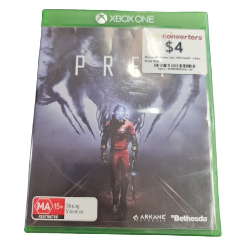 Prey Xbox One | 058300005013 | Cash Converters