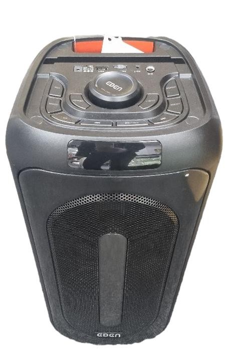 Eden Party Speaker With Wireless Mic Ed-619 Black | 028200143756 | Cash ...