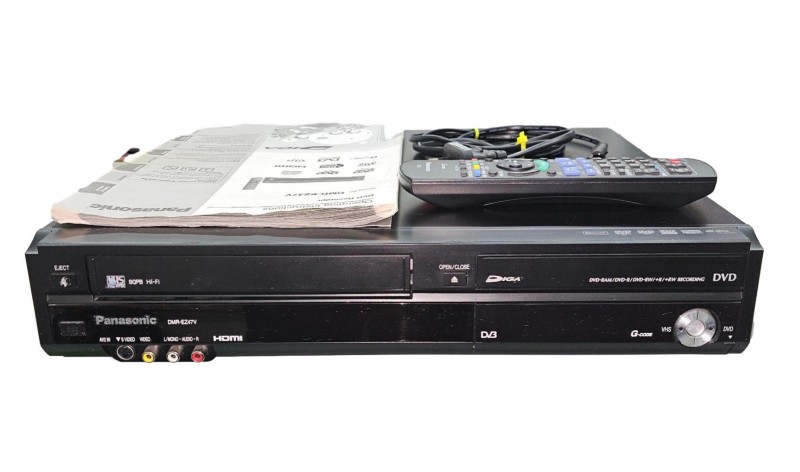 Panasonic Panasonic Dmr-Ez47v DVD Recorder Vhs Combo Dmr-Ez47v Black ...