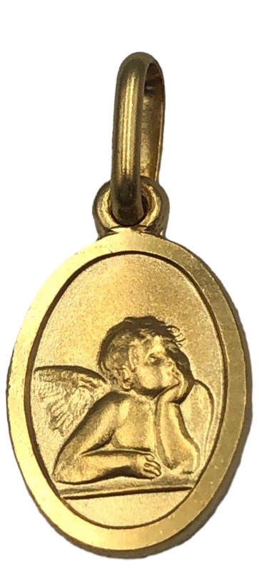 9ct 9ct Y Gold Angel Pendant Yellow Gold Pendant 1.07G | 001000315737 ...