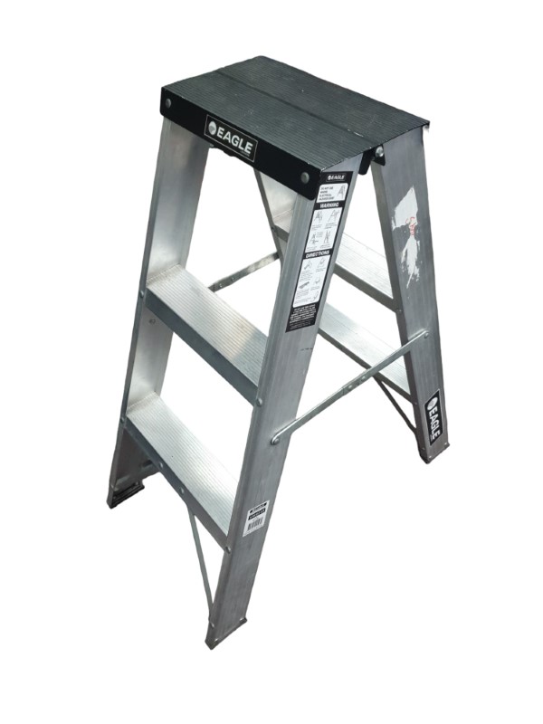 Eagle Double Sided Ladder Silver | 037300391420 | Cash Converters