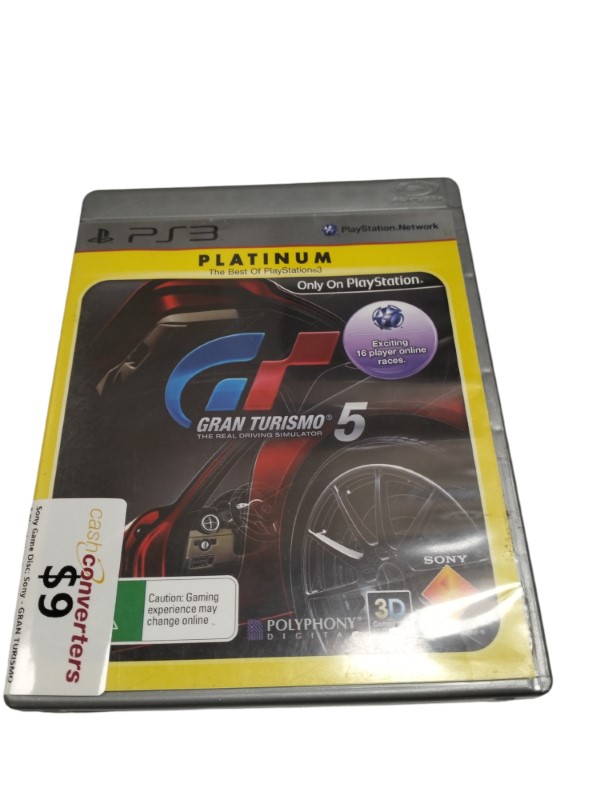 Gran Turismo 5 Playstation 3 (PS3) | 003700164734 | Cash Converters