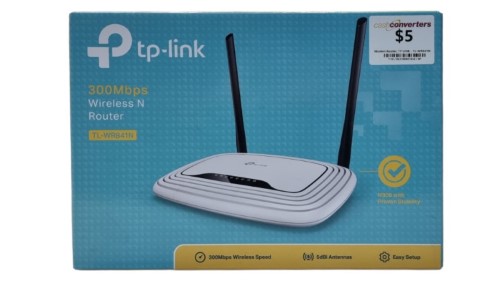 Tp Link Tl-Wr841n Blue | 023100451332 | Cash Converters