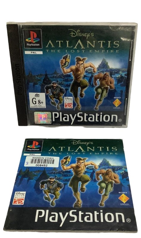 Disney's Atlantis: The Lost Empire Playstation | 001400490015 | Cash ...