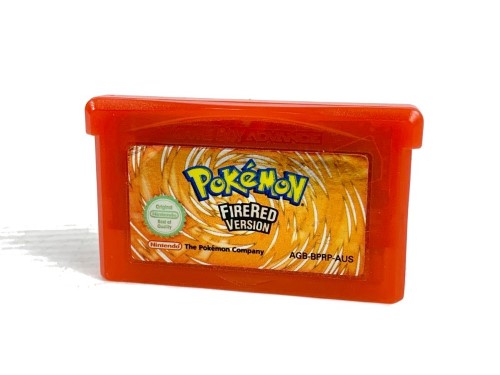 Pokemon Fire Red Cartridge