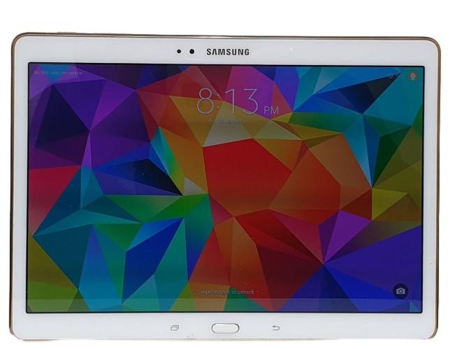 Samsung Galaxy Tab S Sm-T805y 16GB White | 022801107996 | Cash Converters