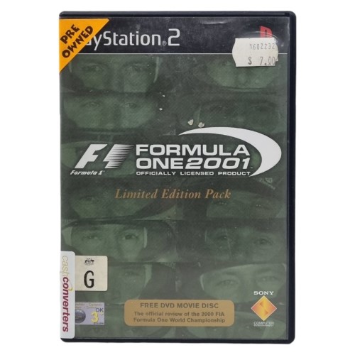 F1 2001 Playstation 2 (PS2) | 002500505130 | Cash Converters