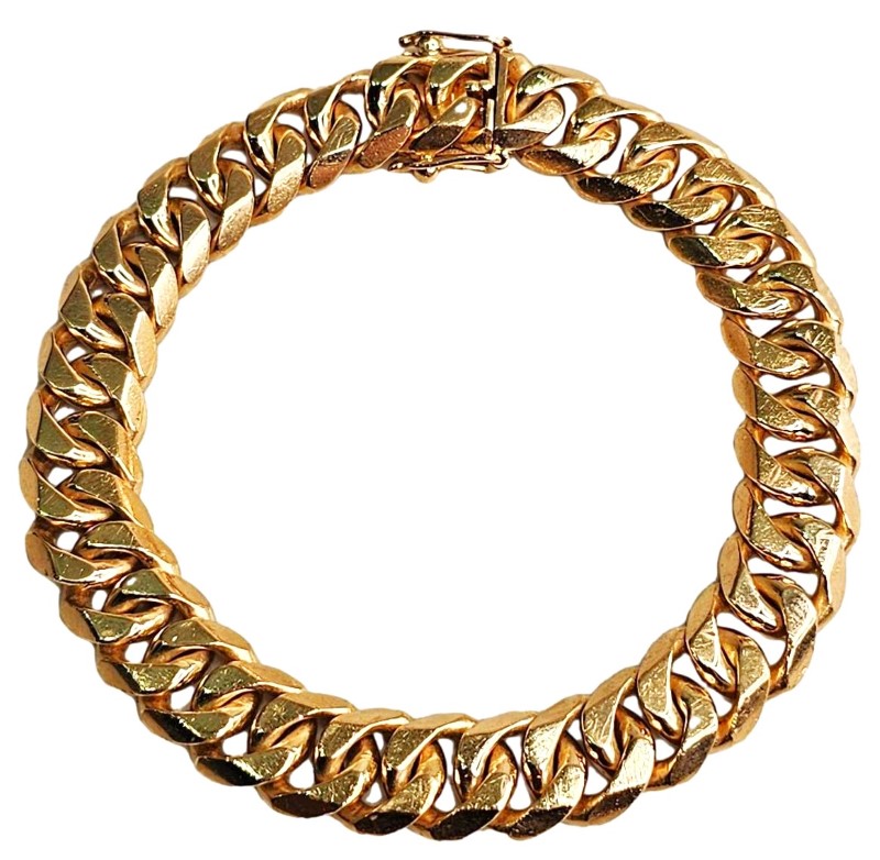 18ct Yellow Gold Bracelet - 20cm 57.93G | 051500156484 | Cash Converters