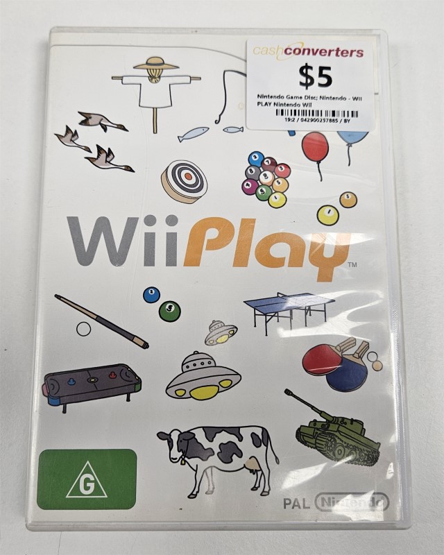 Wii Play Nintendo Wii | 042900257885 | Cash Converters