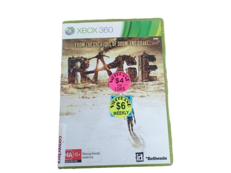 Rage Xbox 360 | 002300767595 | Cash Converters