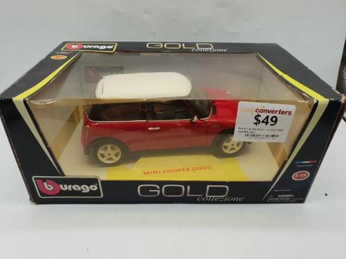 Burago Mini Cooper 2001 Red | 036000413525 | Cash Converters