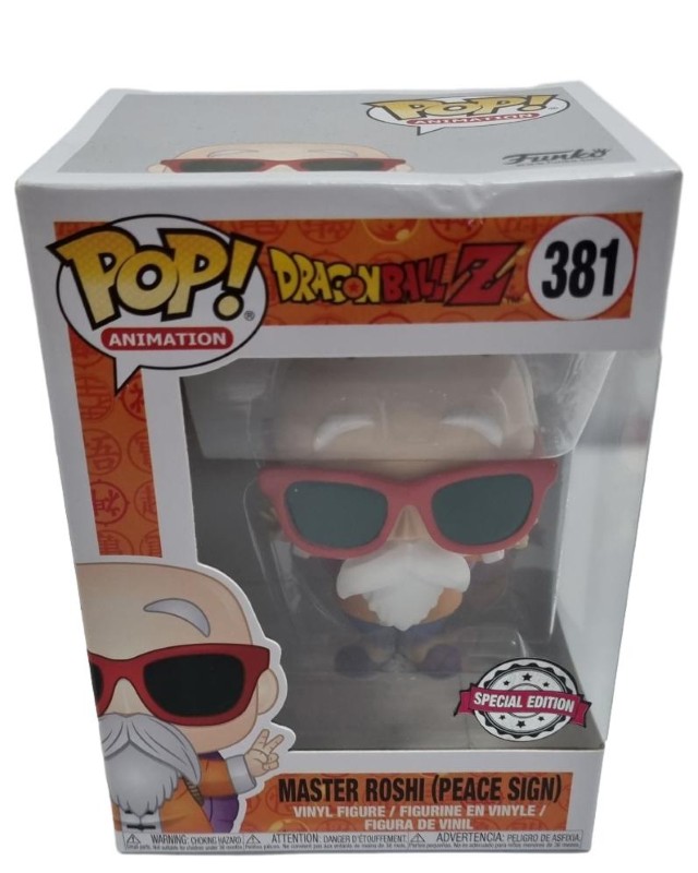 Pop Master Roshi Peace Sign White | 000900277081 | Cash Converters