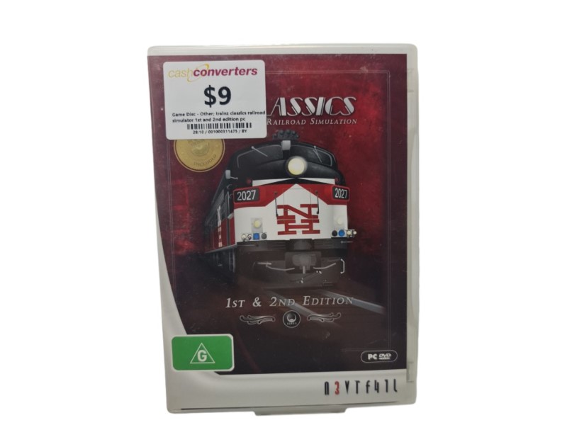 Trainz Classics Railroad Simulator 1st And 2nd Edition PC ...